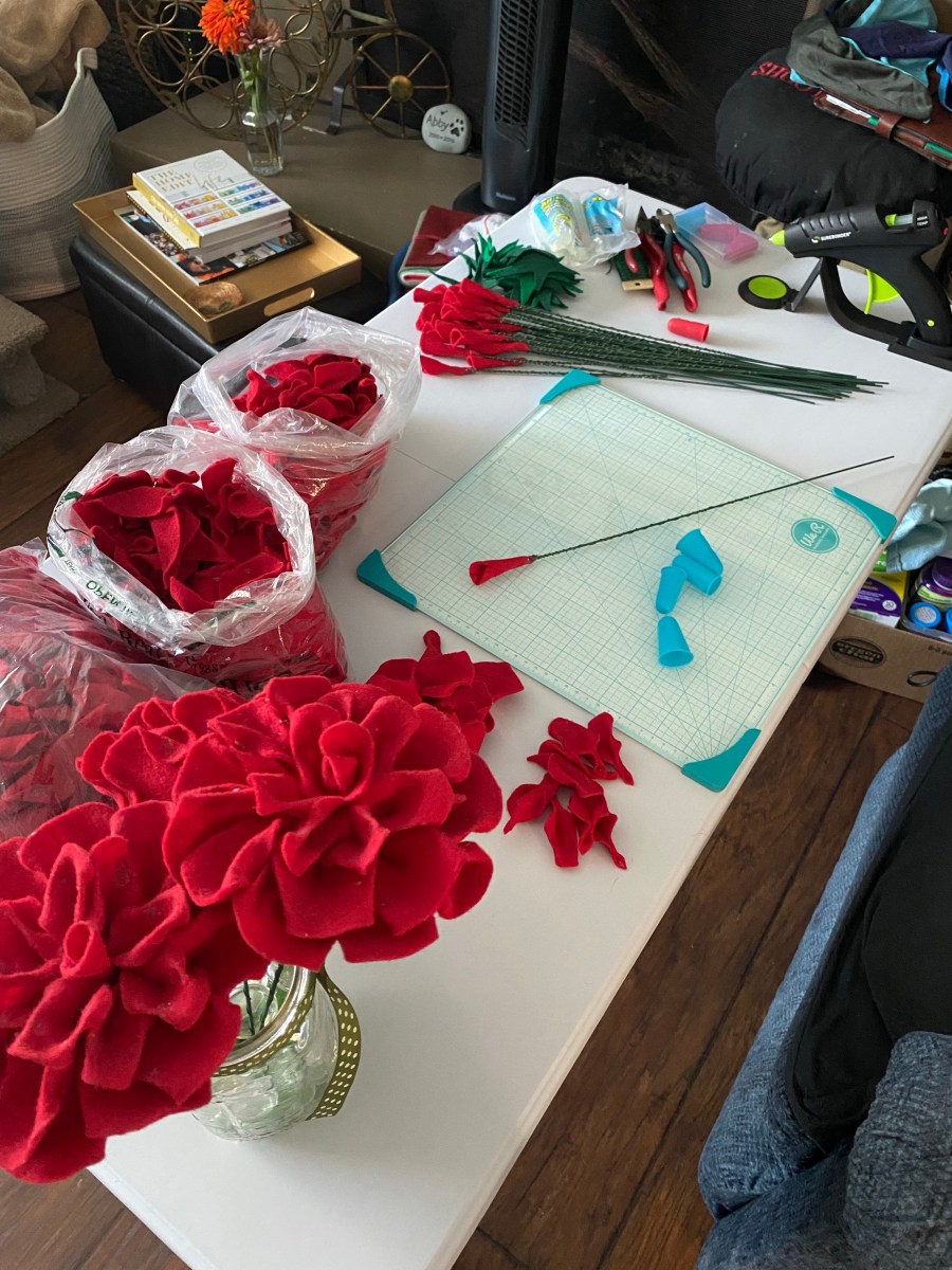 Rose assembly line – #OneGoodThing Daily