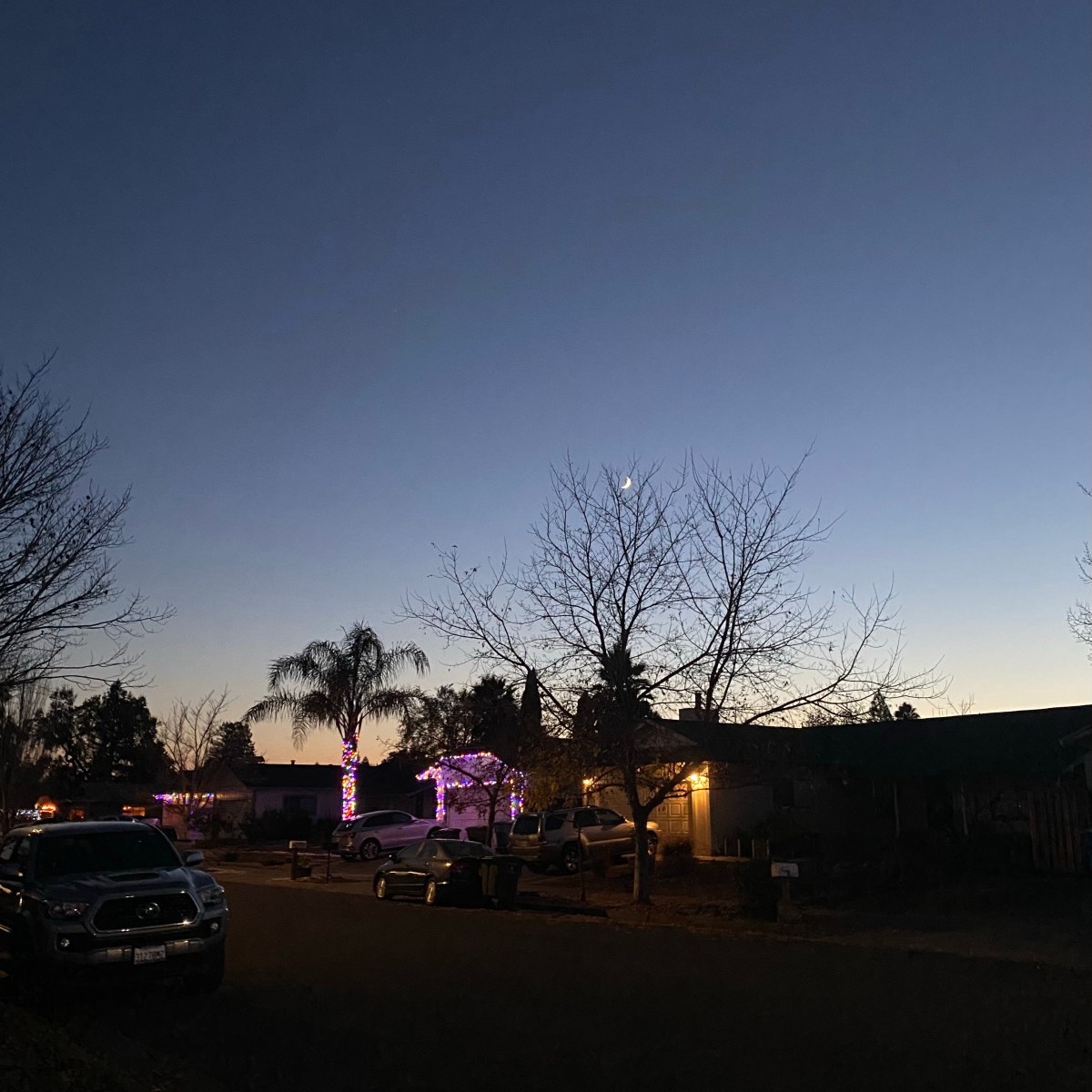 Crisp evening walk – #OneGoodThing Daily