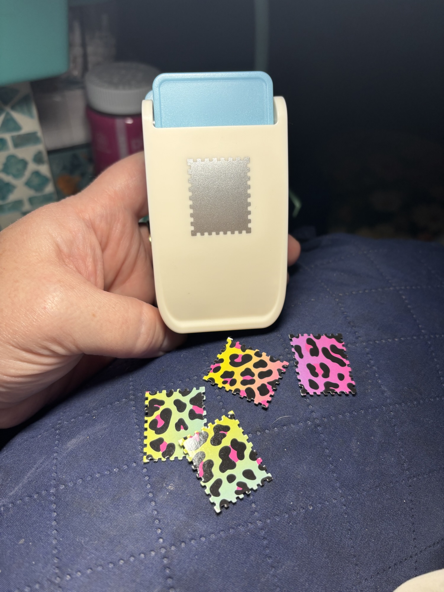 Stamp-shaped hole punch – #OneGoodThing Daily
