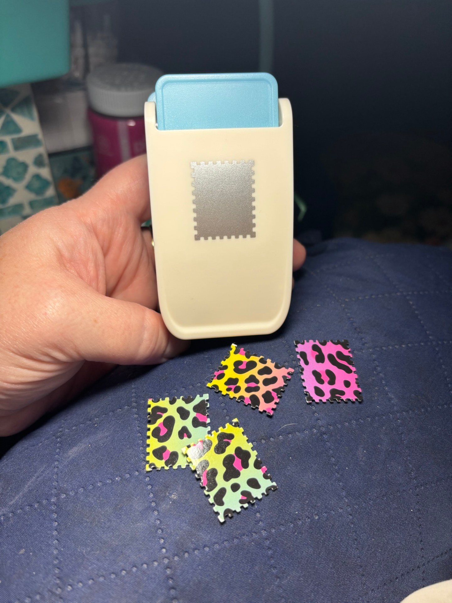 Stamp-shaped hole punch – #OneGoodThing Daily